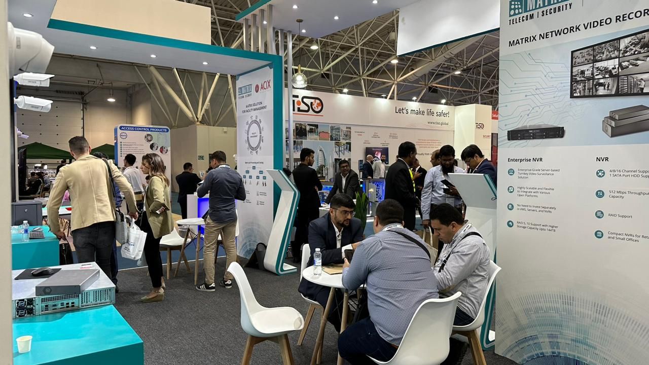 Matrix showcased at at Intersec 2023