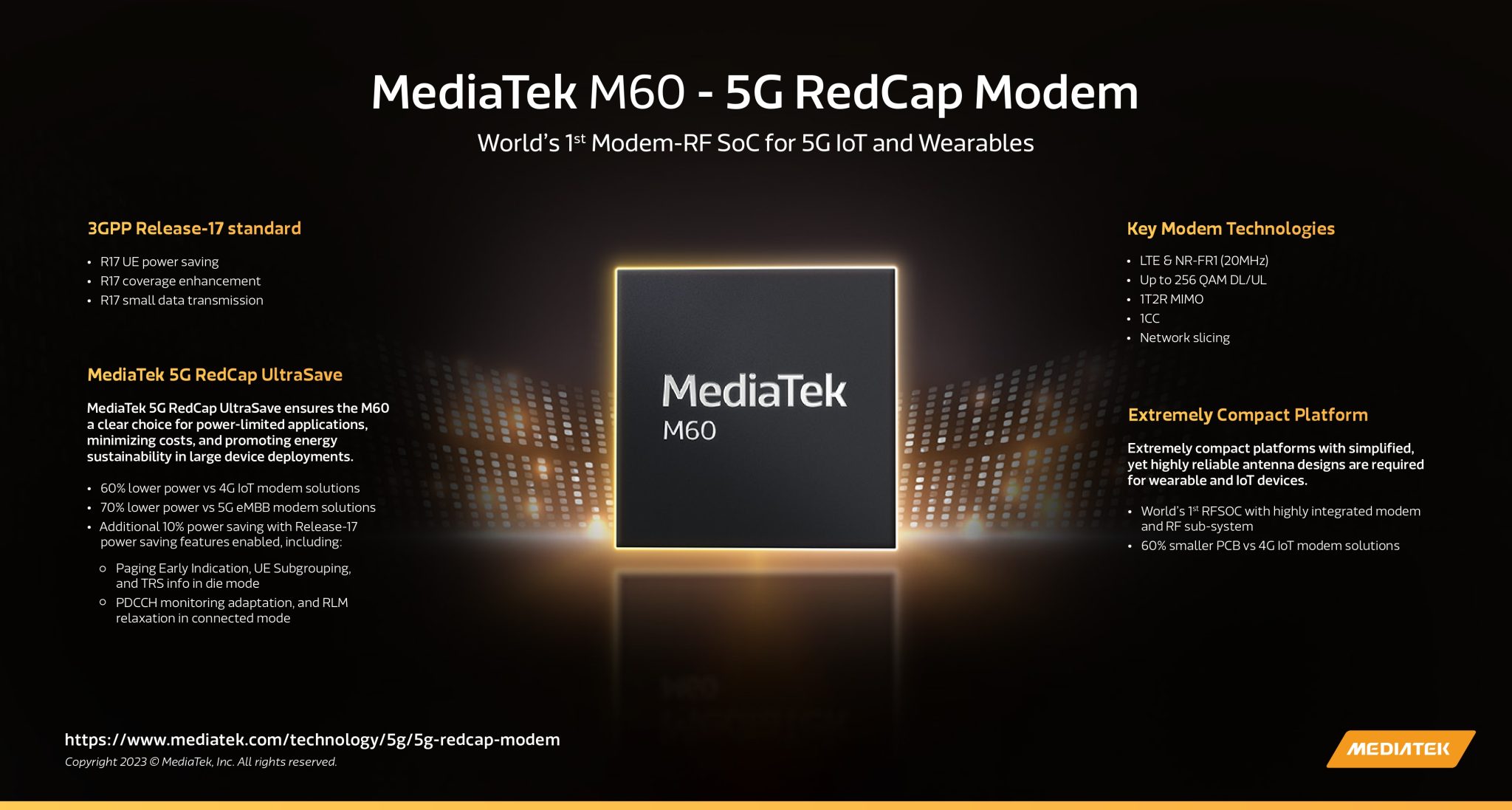 MediaTek Unveils RedCap Solutions to IoT Devices