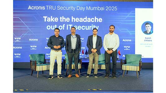 Acronis Hosted the Acronis TRU Security Day Mumbai 2025