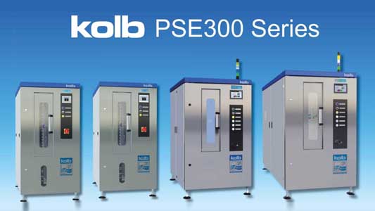kolb PSE 300 Series: Compact Cleaning Technology