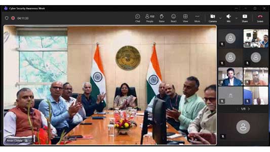DoT Hosts Cyber Security Awareness Webinar