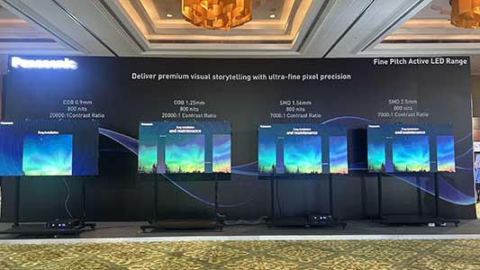 Panasonic Unveils Display Solutions Portfolio at Tech Summit 2025