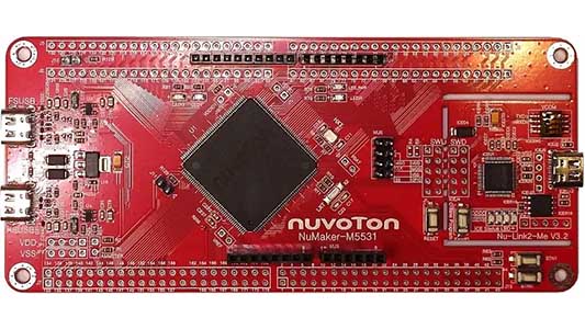 Nuvoton Launches NuMicro M5531 Series Microcontrollers