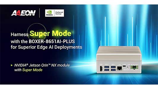 AAEON Introduces BOXER-8651AI-PLUS