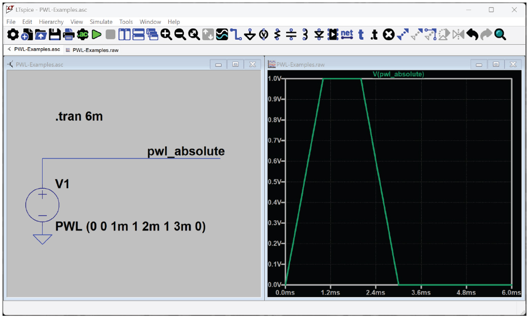 LTspice How-to: Defining Piecewise Linear Functions