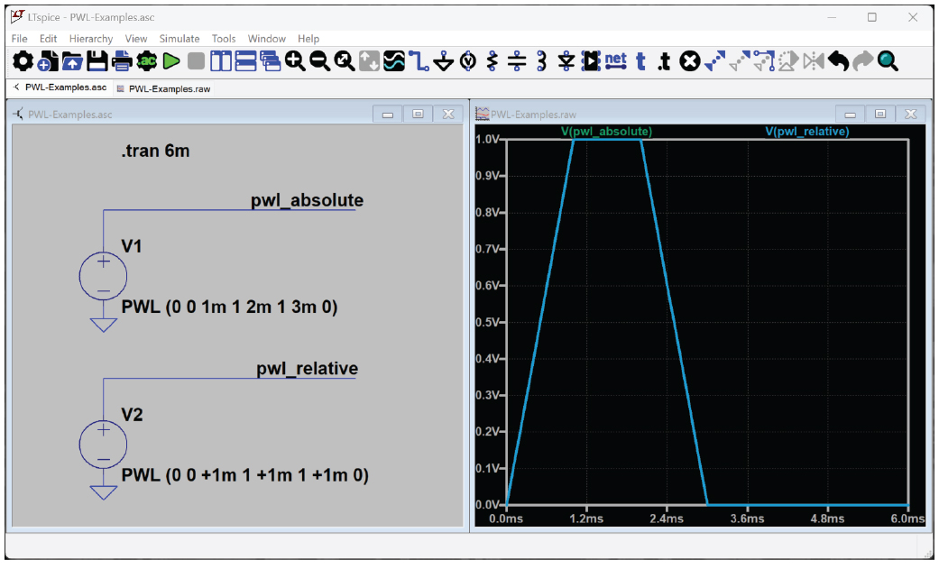 LTspice How-to: Defining Piecewise Linear Functions