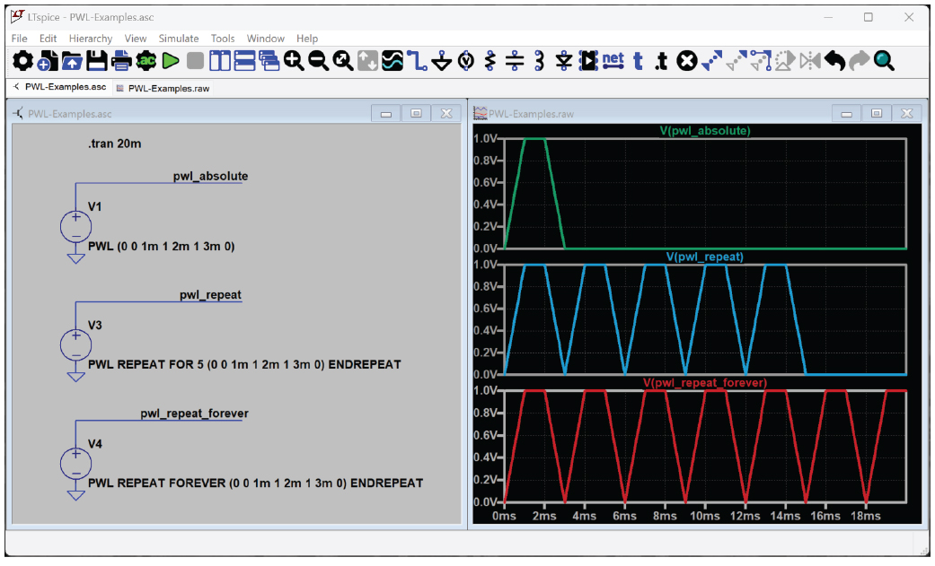 LTspice How-to: Defining Piecewise Linear Functions