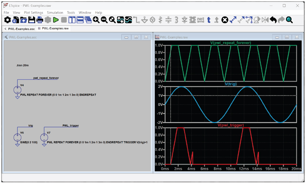 LTspice How-to: Defining Piecewise Linear Functions